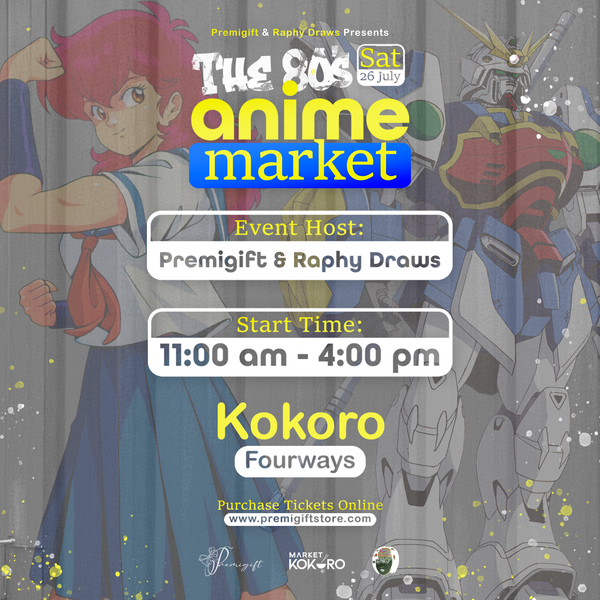 Throwback Anime Market Tickets – Premigift